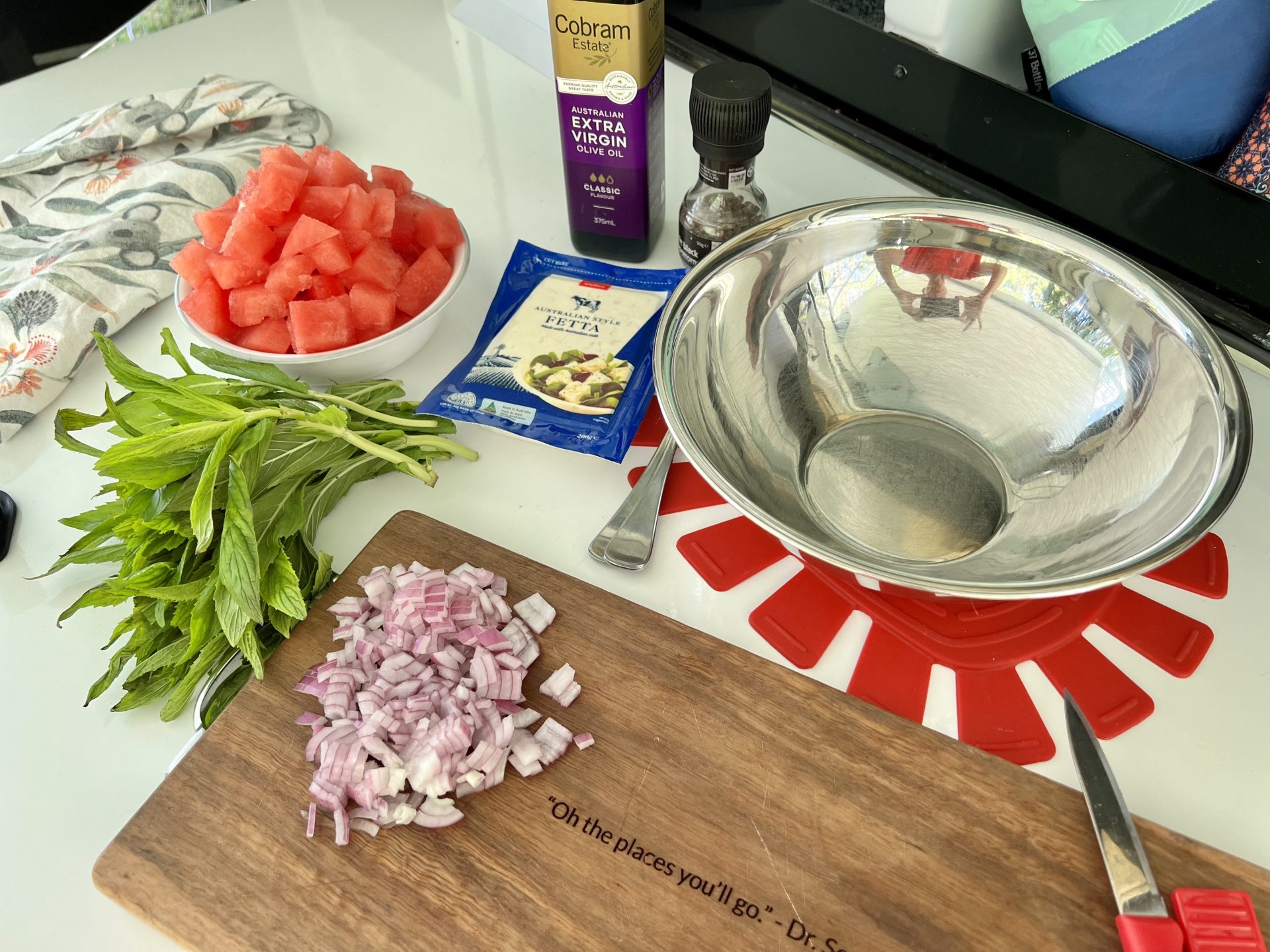 Easy Camping Meals - Australian Feta & Watermelon Salad: The Perfect ...